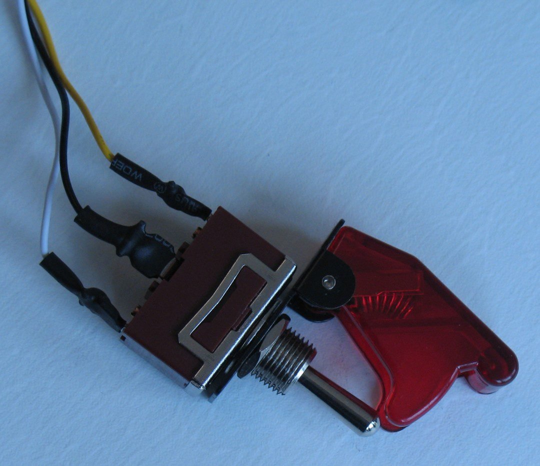 One way toggle Switch WITH Rocket Protection - Hsimracing